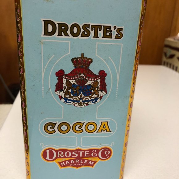 Other | Rare Vintage Drostes Bonbons Chocolade Pastillestin Can Wempty ...